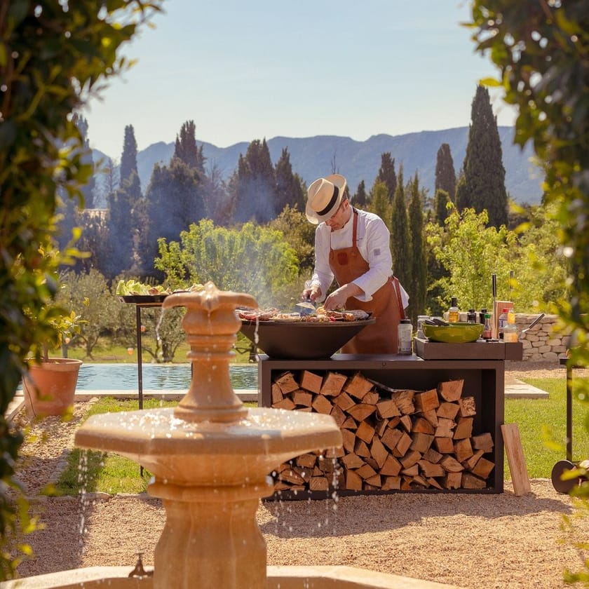 OFYR ISLAND BLACK 85 CERAMIC DARK GREY Barbecue By OFYR