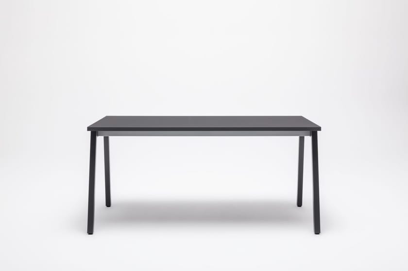 Rectangular melamine-faced chipboard workstation desk OGI_M | Office ...