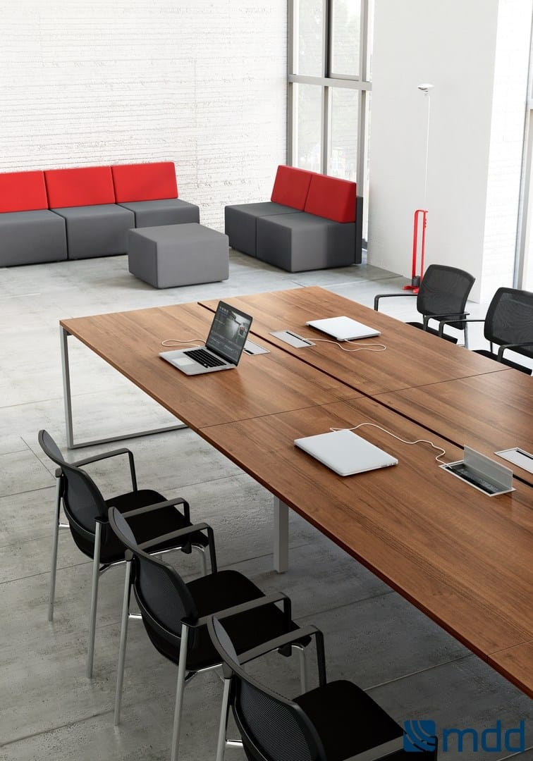 OGI | Rectangular meeting table Ogi Collection By MDD