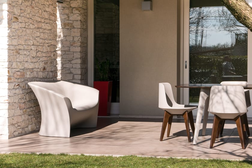 OHLA Divano da giardino in polietilene By Plust