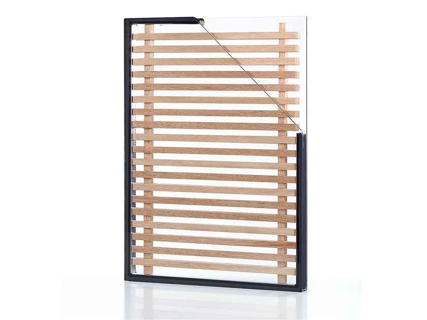 OKAWOOD WHITE SERAYA Insulating glass and double glazing By OKALUX