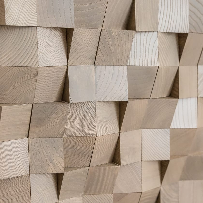 Modular wooden 3D Wall Cladding OKLAHOMA V2 By NEXT LEVEL DESIGN STUDIO