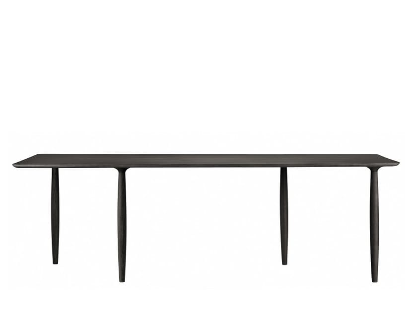 OKU Rectangular oak dining table By NORR11 | design Kristian Sofus ...