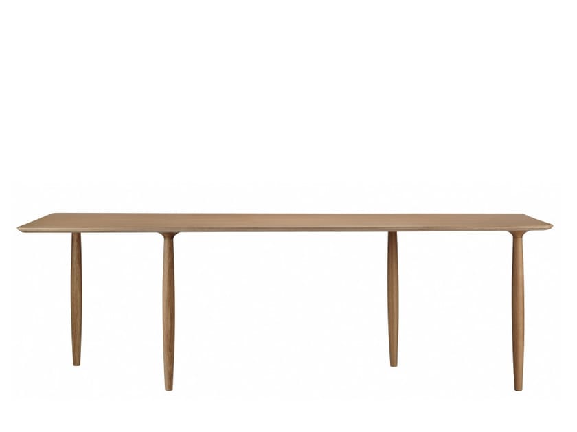 OKU Rectangular oak dining table By NORR11 | design Kristian Sofus ...