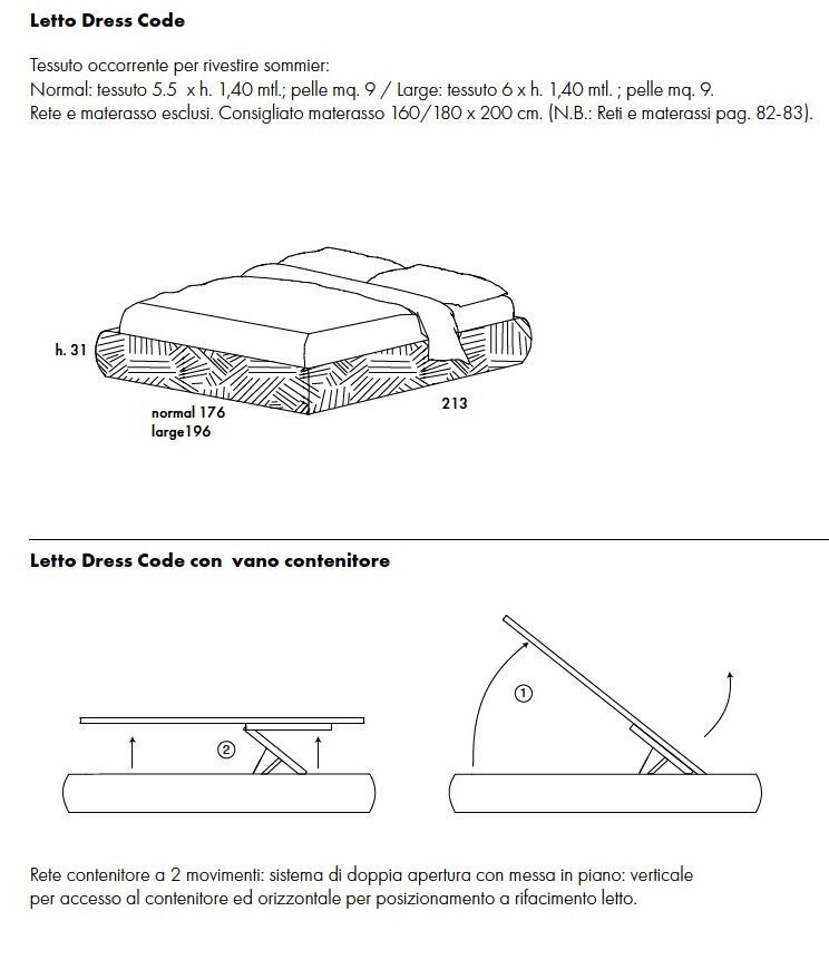 DRESS CODE Bed By OLIVIERI