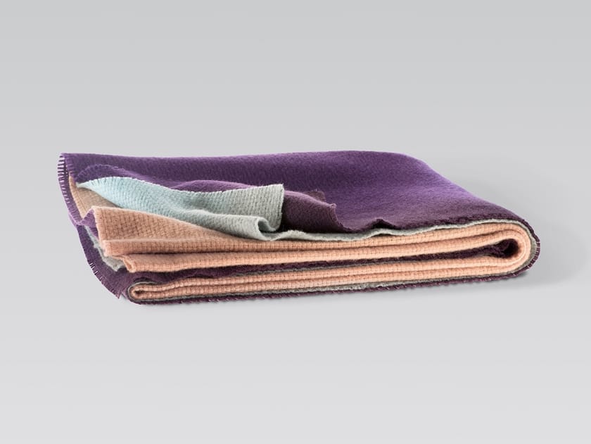 OMBRE Wool lap robe By LIAH Design