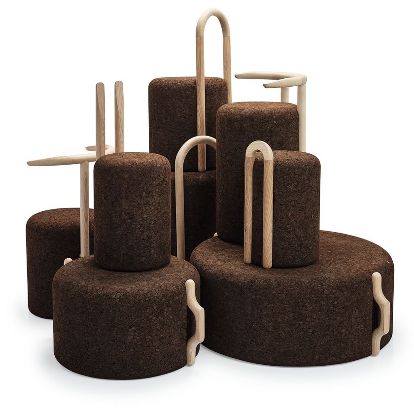 OMEGA | Chair with armrests By BlackCork design Toni Grilo