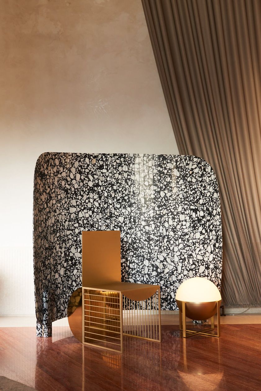 OMERO lampada da tavolo By BRAND & STONE design Giorgio Canale
