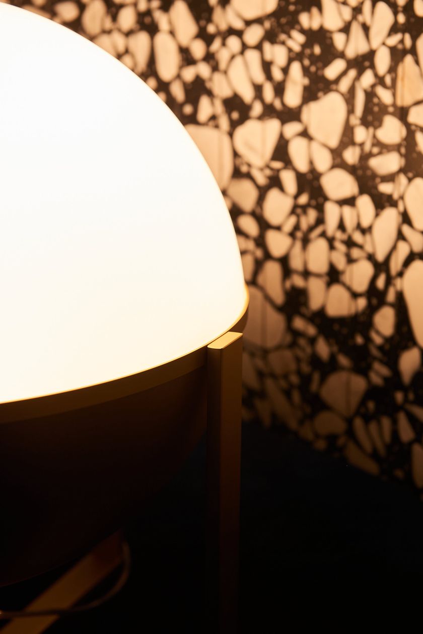 OMERO lampada da tavolo By BRAND & STONE design Giorgio Canale