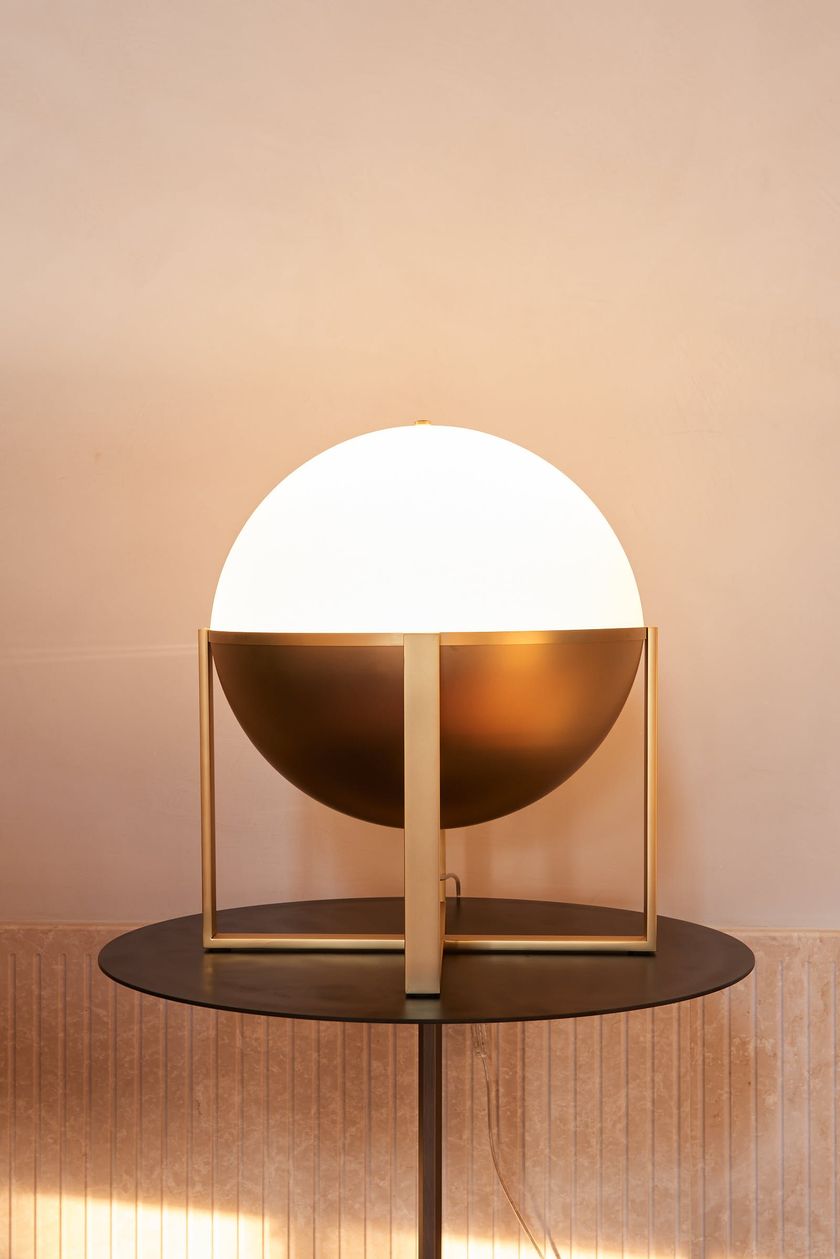 OMERO lampada da tavolo By BRAND & STONE design Giorgio Canale