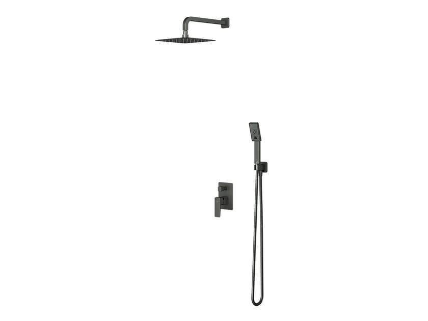 PARMA SYSPM10 Shower set with hand shower and overhead shower By OMNIRES
