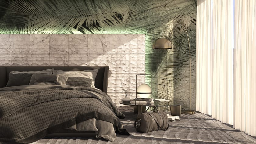 Modular marble 3D Wall Cladding ONDA 3D Marble Cladding Collection By ...