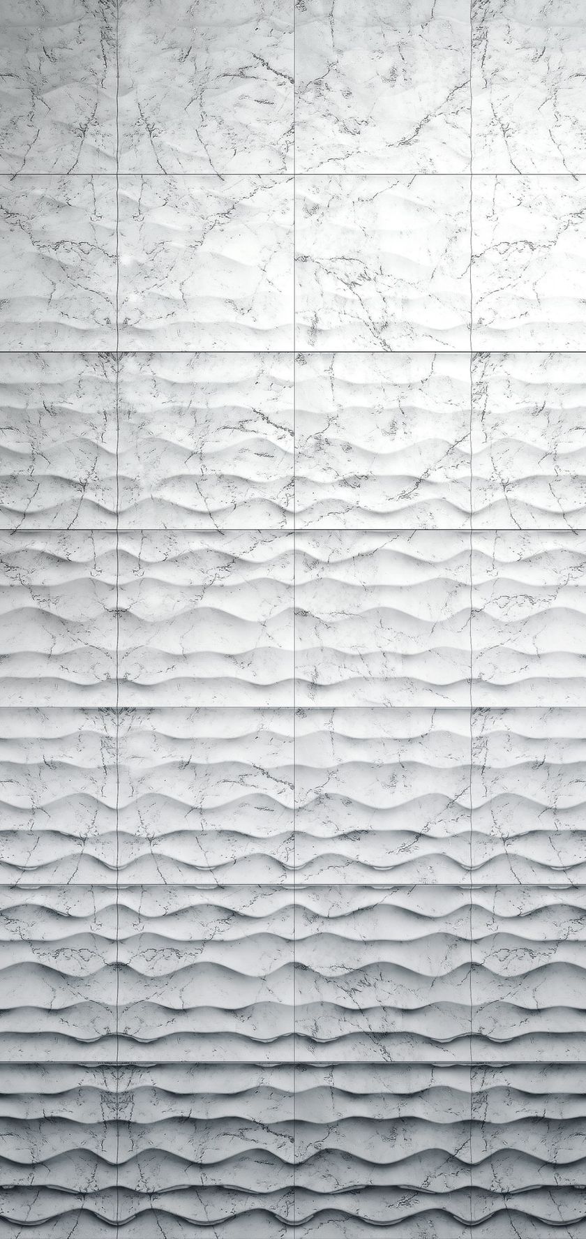 Modular marble 3D Wall Cladding ONDA 3D Marble Cladding Collection By ...