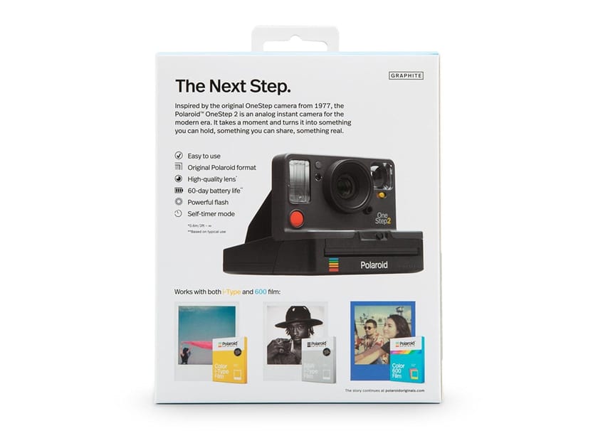 Instant Camera ONE STEP 2 I-TYPE CAMERA GRAPHITE By Polaroid Originals