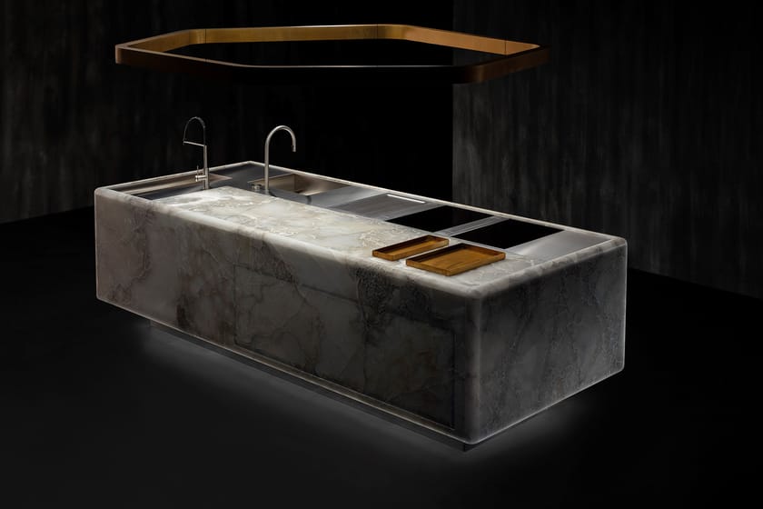 ONEON kitchen By Henge design Massimo Castagna