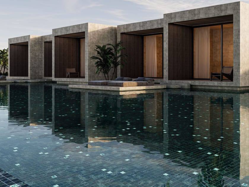 PENTA MAR GREEN LUMINIS Mosaic By ONIX