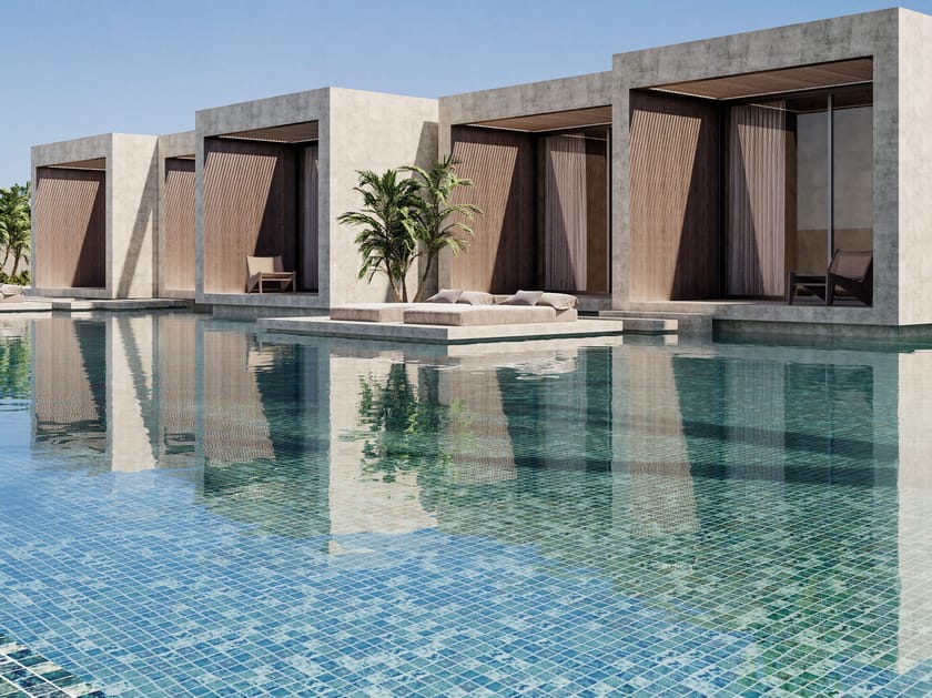 PENTA MAR GREEN LUMINIS Mosaic By ONIX