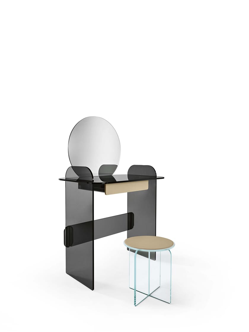 OPALINA Opal glass dressing table By Tonelli Design | design Cristina Celestino
