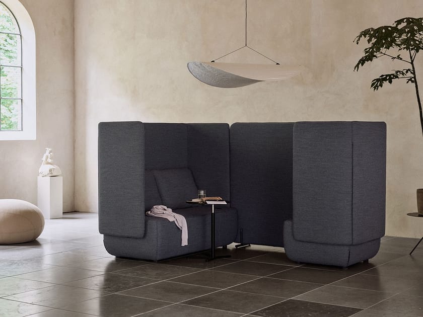 OPERA Felt sofa By SOFTLINE | design Busk + Hertzog