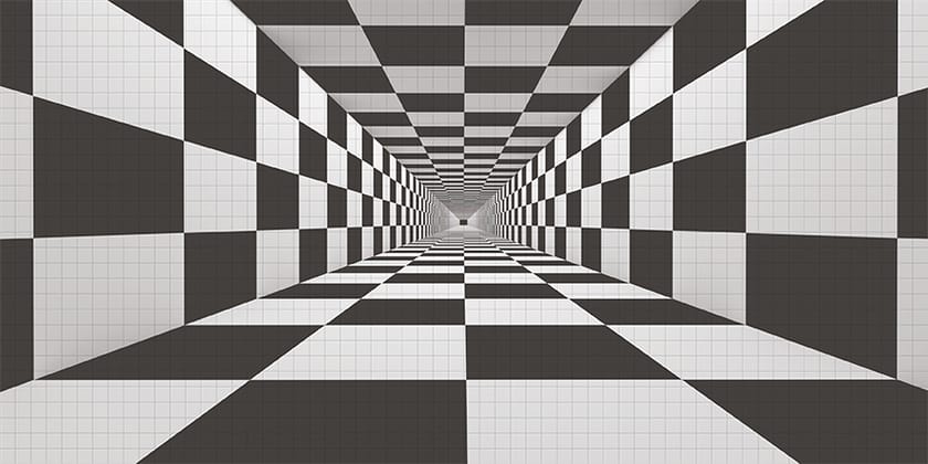 Geometric washable wallpaper OPTI Wallpaper 2020 Collection By ...