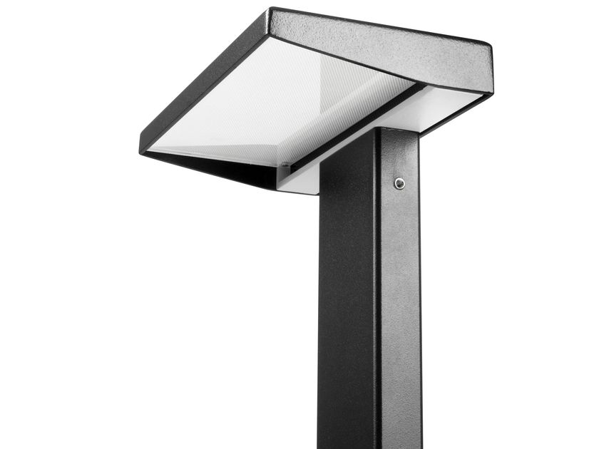 LED powder coated aluminium bollard light OPTI-POLE By Linea Light Group