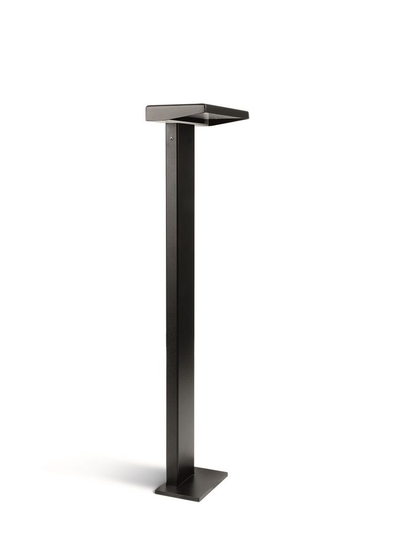 LED powder coated aluminium bollard light OPTI-POLE By Linea Light Group