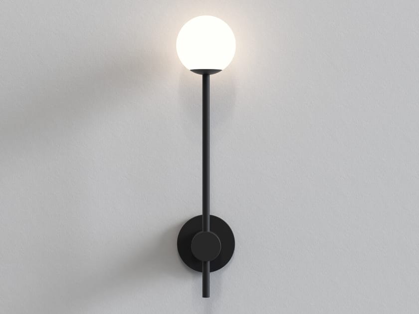 LED metal wall lamp ORB SINGLE By Astro Lighting design James Bassant
