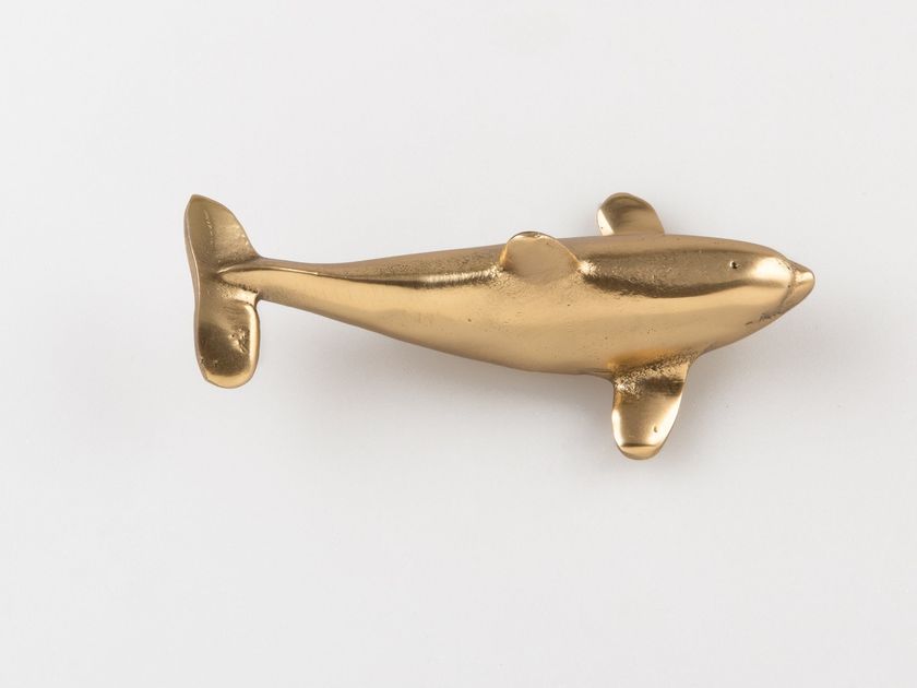 Pomello in ottone ORCA By Thea