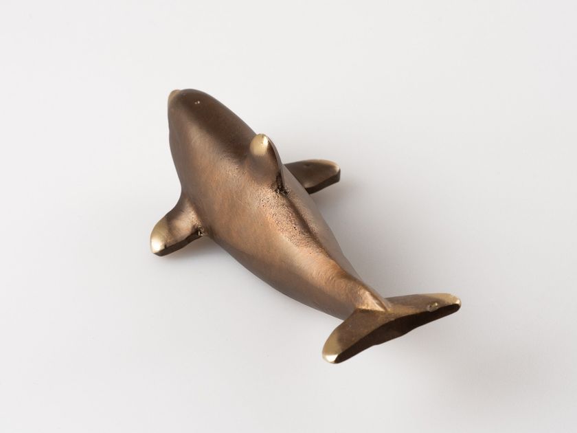 Pomello in ottone ORCA By Thea