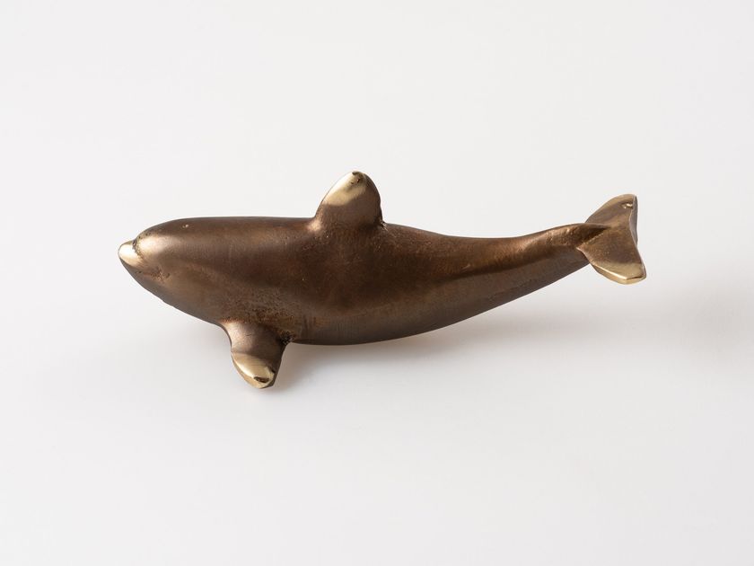 Pomello in ottone ORCA By Thea