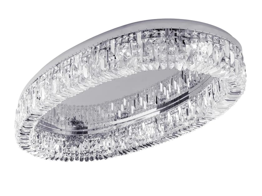 RING Ceiling light with crystals By ORION