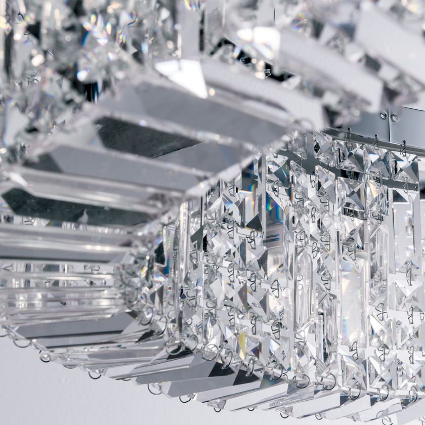 RING Ceiling light with crystals By ORION