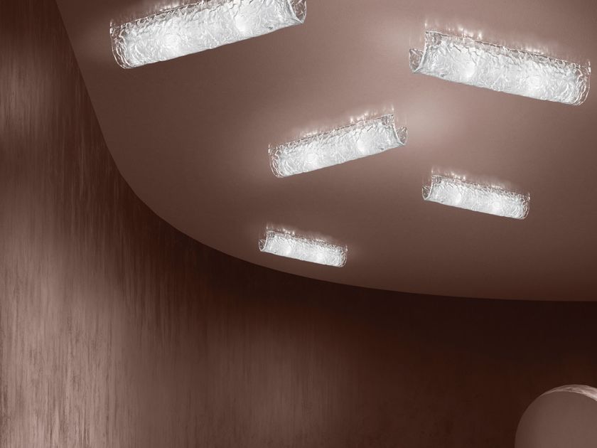 ORSEOLO Glass ceiling light By Sylcom