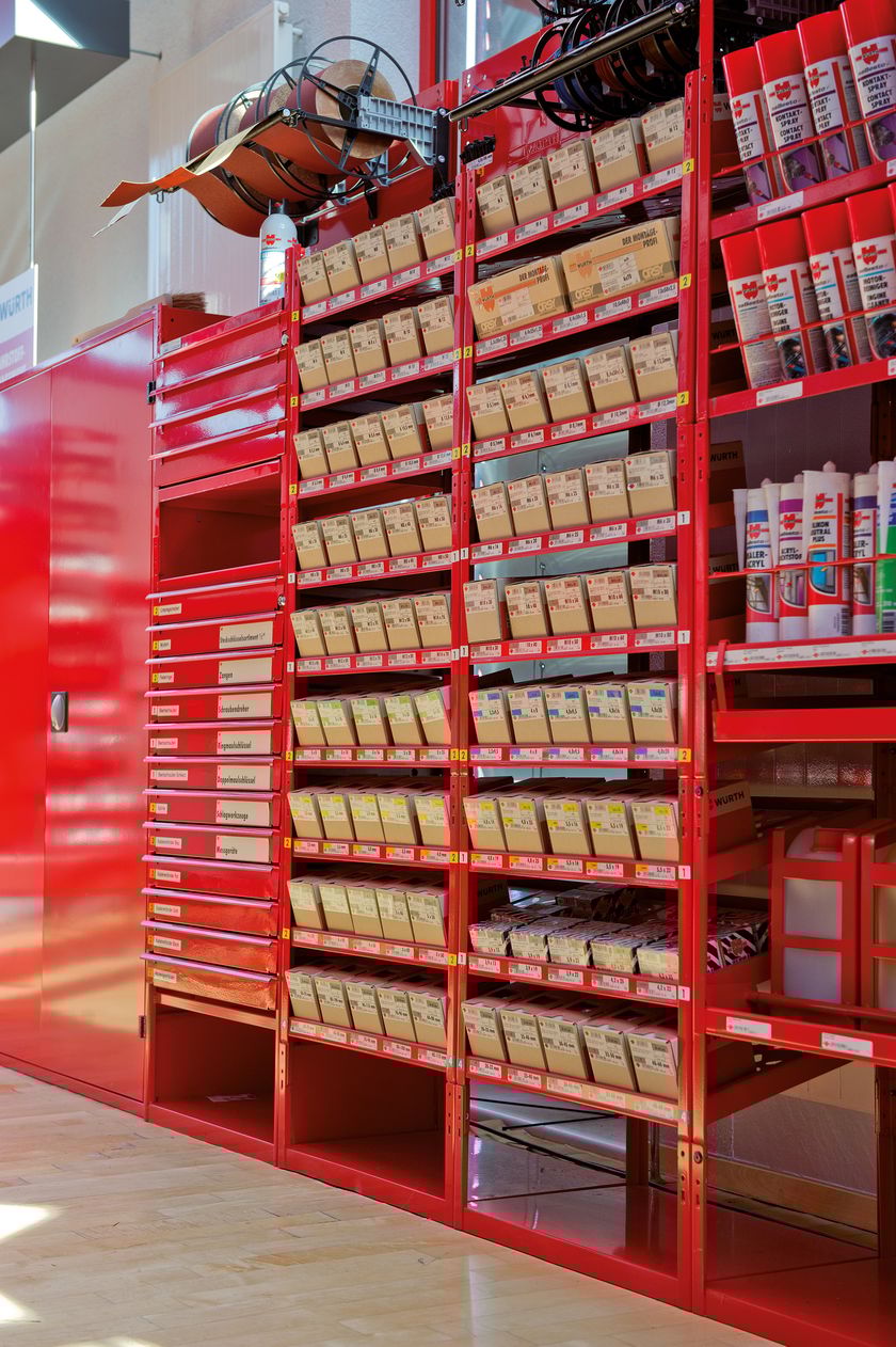 Estantería industrial ORSY By Würth