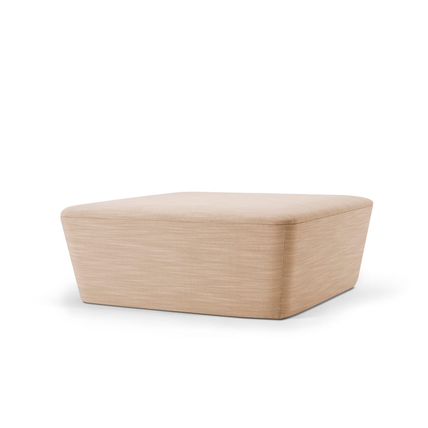 OSAKA Square fabric pouf By Offecct | design Teruhiro Yanagihara