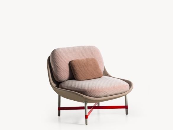OTTOMAN Fabric armchair By Moroso | design Scholten & Baijings