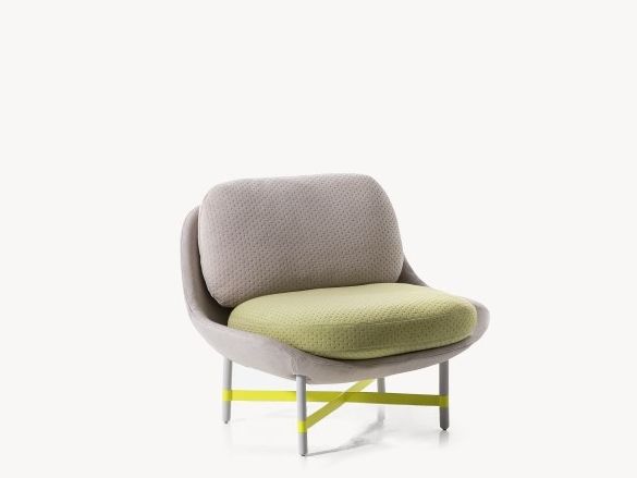 OTTOMAN Fabric armchair By Moroso | design Scholten & Baijings
