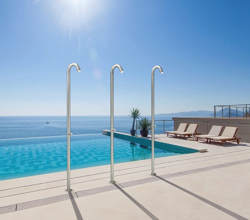 OUTDOOR 001 Stainless steel outdoor shower By Linki