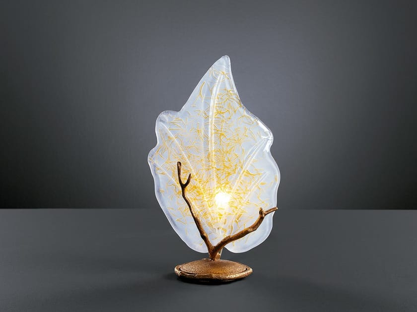 OUTONO HAMAMELIS Handmade bronze table lamp By Serip