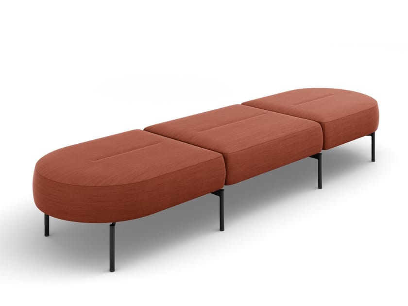 OVAL | Backless bench seating By Brunner design Jehs+Laub