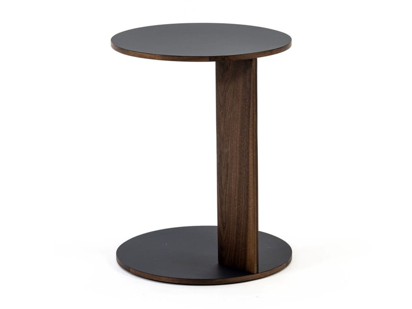 OVERHANG | Round coffee table Round PC laminate side table By Case ...