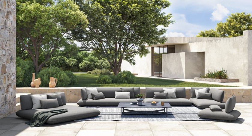 OZE | Corner garden sofa By IVINI