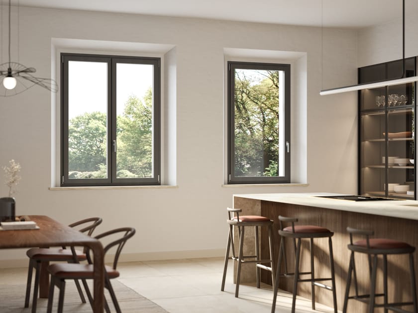 PROLUX PLUS PVC triple glazed window By Oknoplast