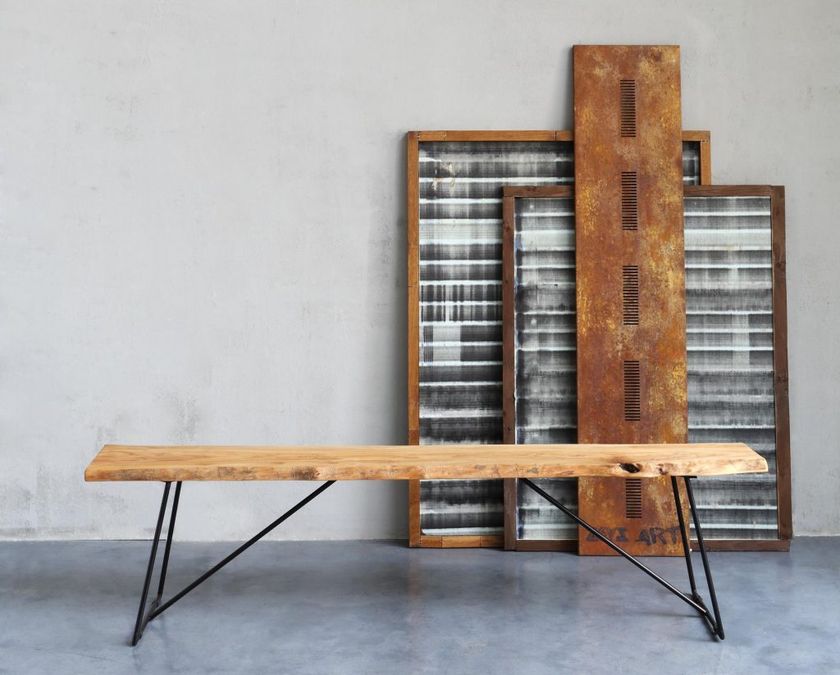 OLD TIMES | Bench Old Times Collection By Zeus design Maurizio Peregalli