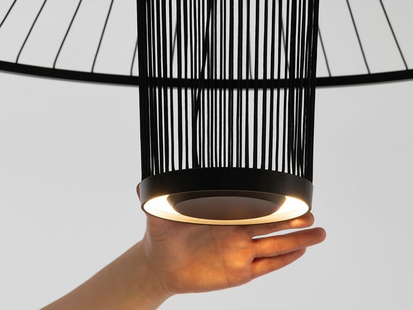 MEDUSA LED rope pendant lamp By Olé Lighting