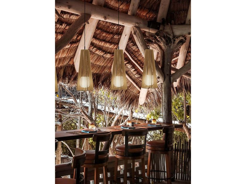 SAVINA 35 Outdoor pendant lamp By Ole! Lighting