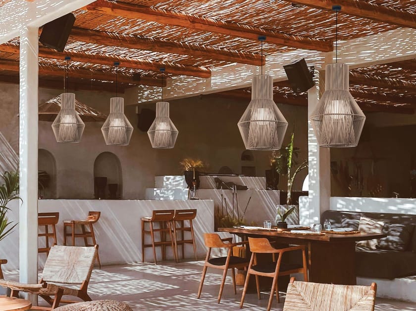 TINA Outdoor pendant lamp By Ole! Lighting