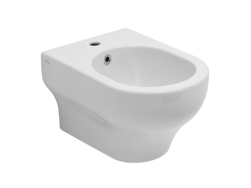 CLEAR Bidet suspendu en Vitreous China By Olympia Ceramica