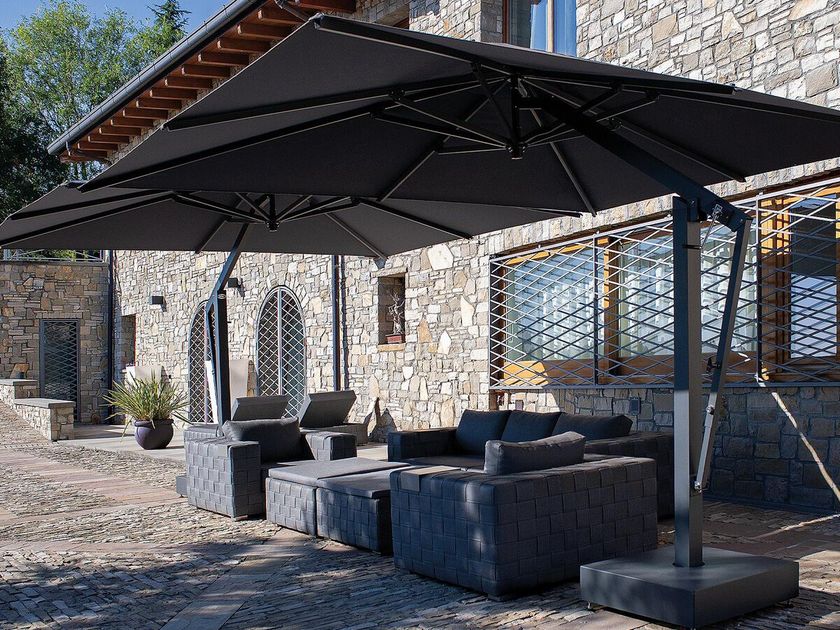 SUMMER Side pole umbrella By Ombrellificio Poggesi