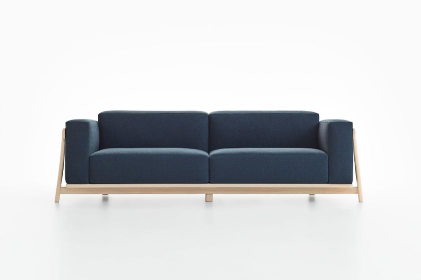 MASALA 4 seater Straight fabric sofa By Omelette Editions